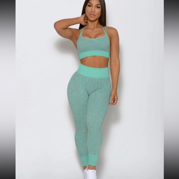 Bombshell Sportswear | Pants & Jumpsuits | Bombshell Snake Seamless Set ...